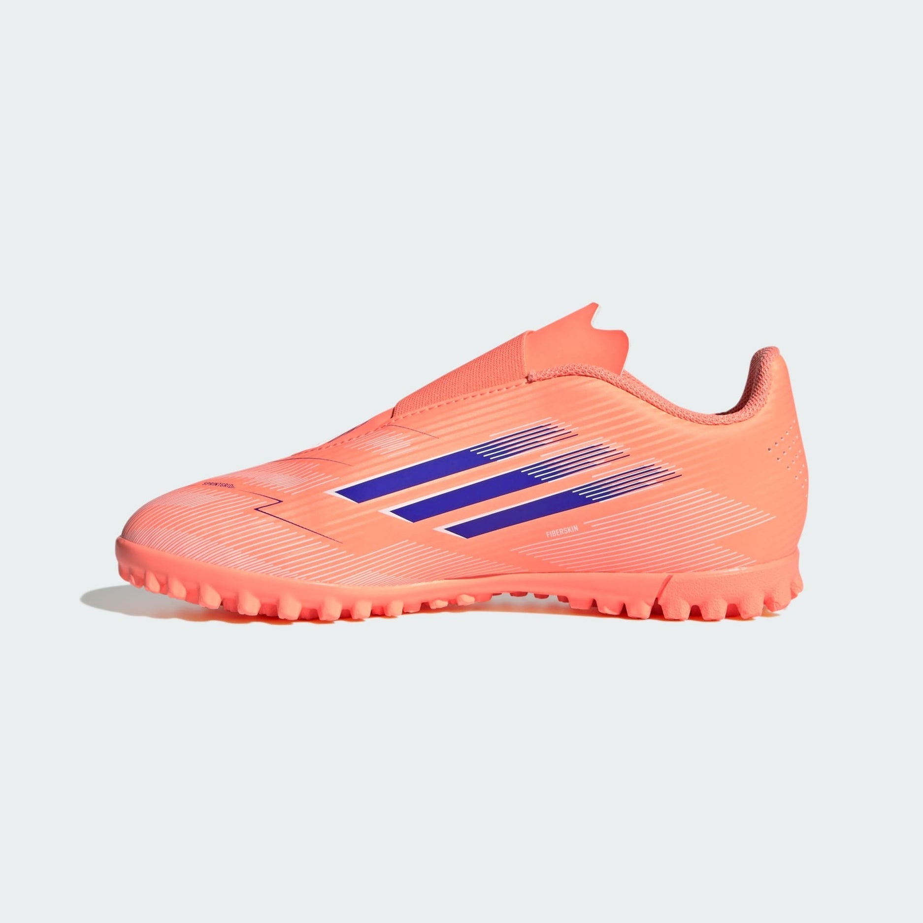 Zapatilla de Futbol Adidas F50 Club Vel Naranjo TF Niño– 100% Fútbol