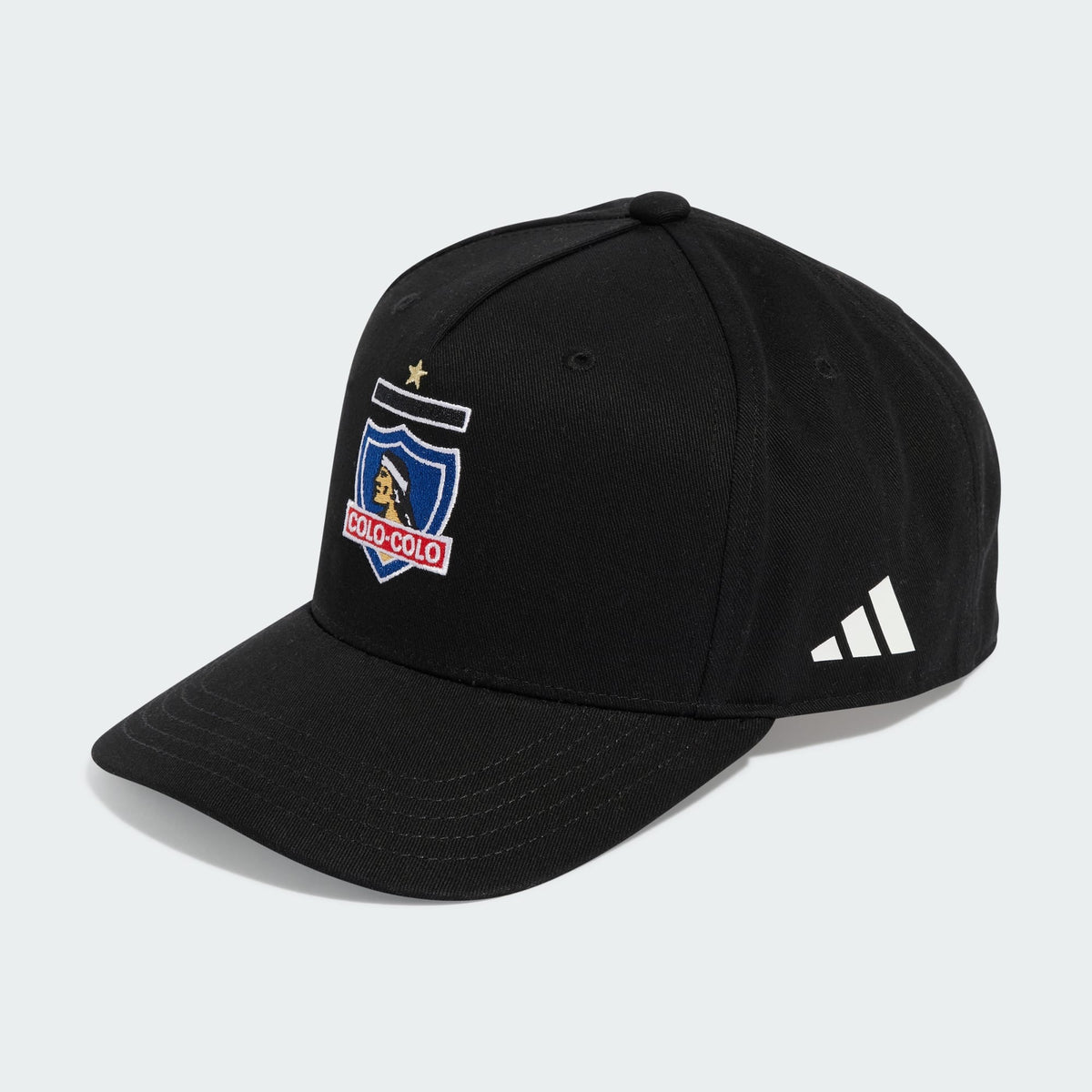 Jockey Adidas Colo Colo Snapback Negro Adulto– 100% Fútbol