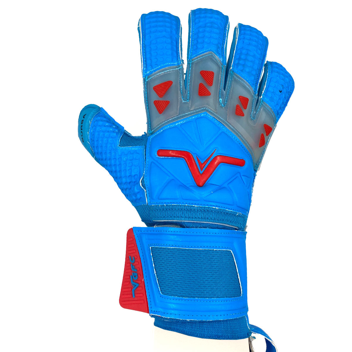 Guantes de arquero Vgfc Bursa Turquesa Adulto– 100% Fútbol
