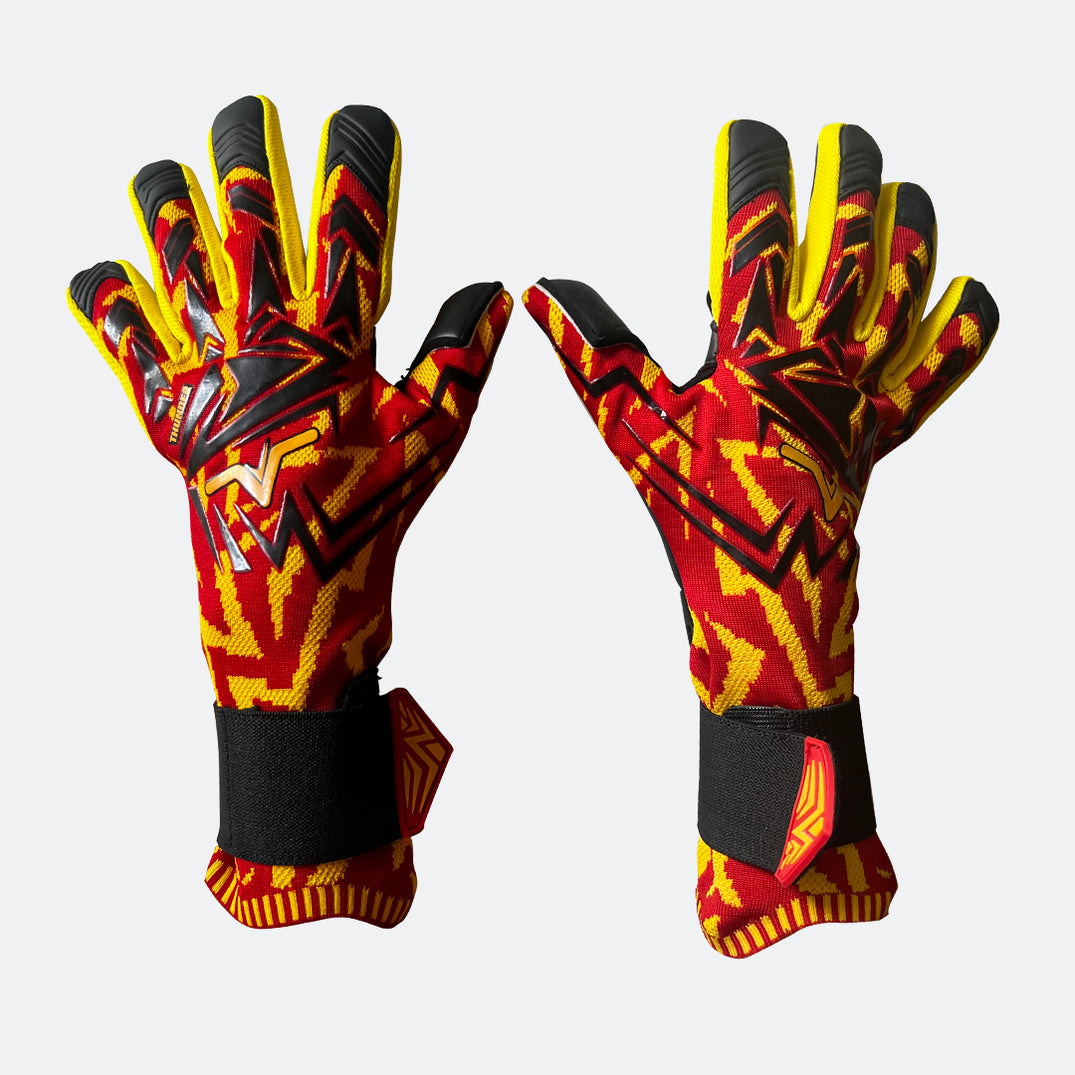 Guantes de arquero Vgfc Thunder Negativo Profesional 2023 Adulto– 100% ...